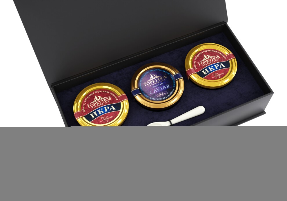 Caviar Russia Подарочный набор с чёрной икрой в Москве